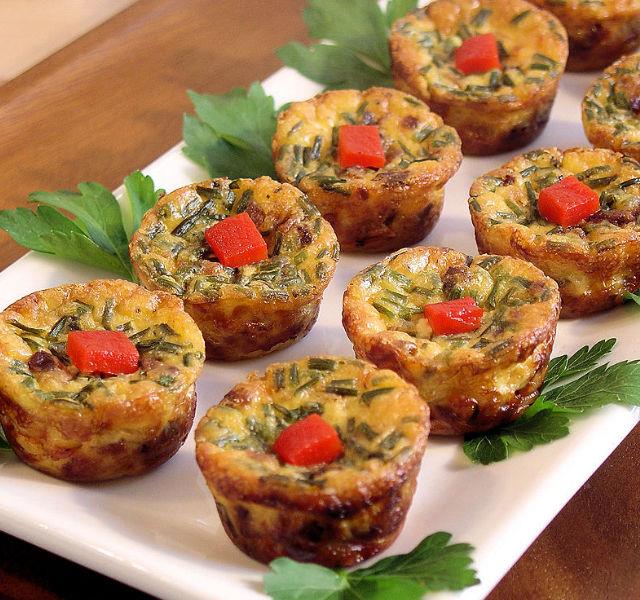 Party starter Mini Quiches - Food & Recipes