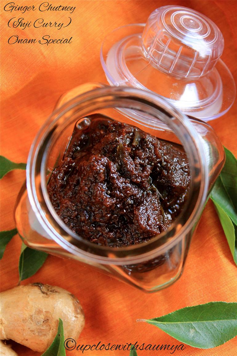 Ginger Chutney (Inji Curry) Onam Special - Food & Recipes