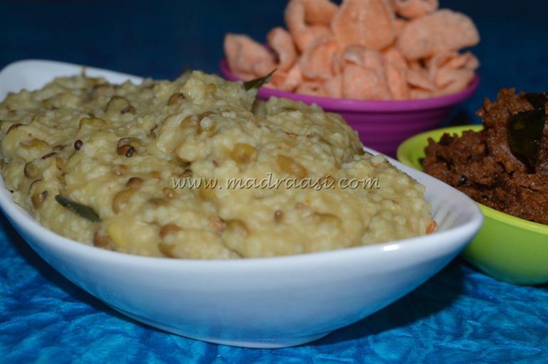 Mung Bean rice with KodoMillet / Varagarisi - Food & Recipes