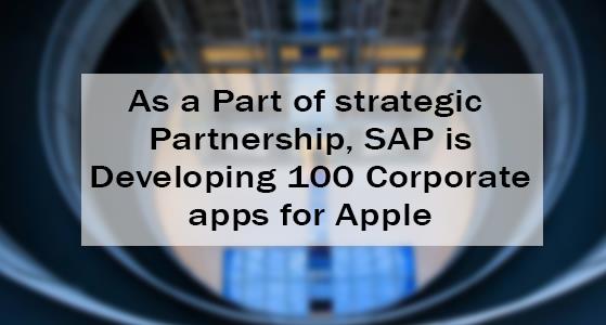 SAP and Apple join forces to link SAP HANA Cloud platform & iOS ...