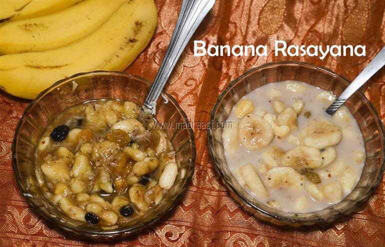 Banana Rasayana | How to make Banana Rasayana with coconut milk ...